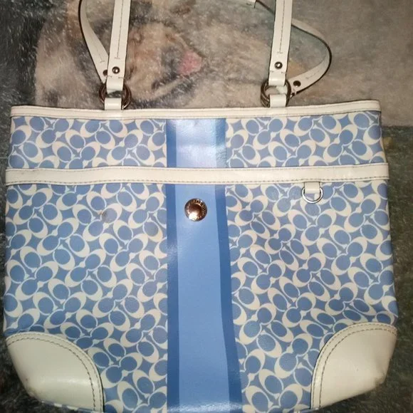 official purchase discount 187 COACH Signature Chelsea Heritage Tote